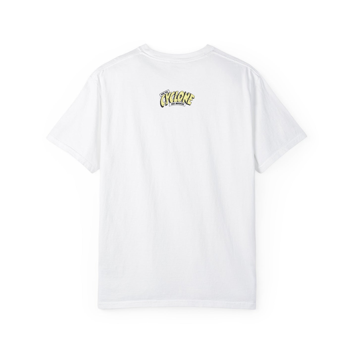 RIDE THE CYCLONE, JESUS ON A BIKE, Unisex Garment-Dyed T-shirt – Ride ...